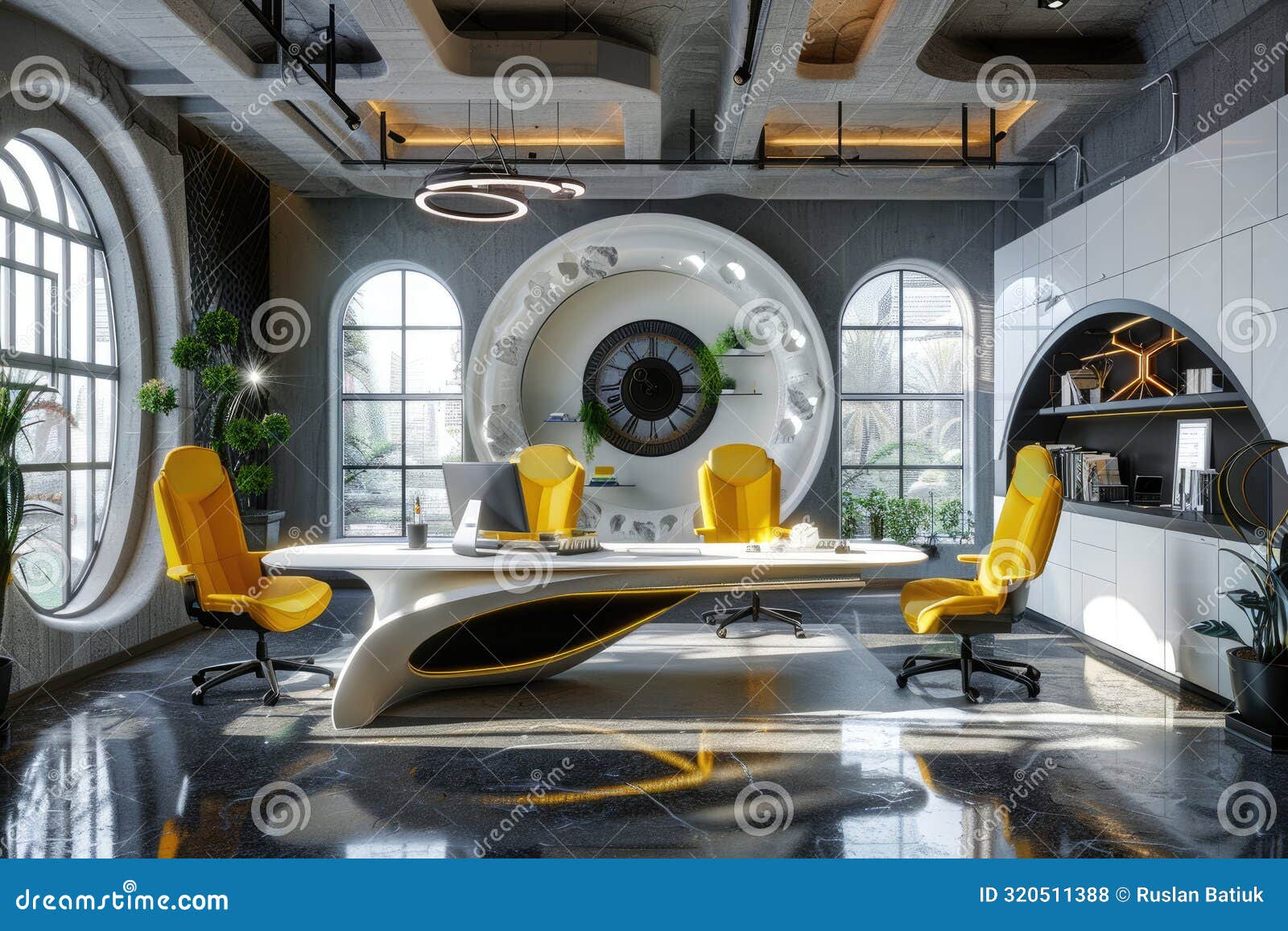 Innovative Office Design - a Creative Model for the Workplace, Blending ...