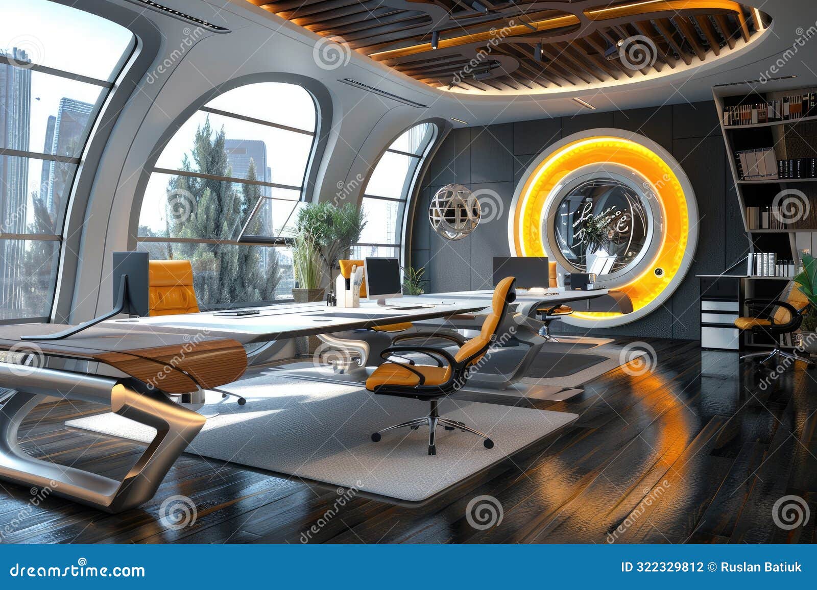 Innovative Office Design - a Creative Model for the Workplace, Blending ...