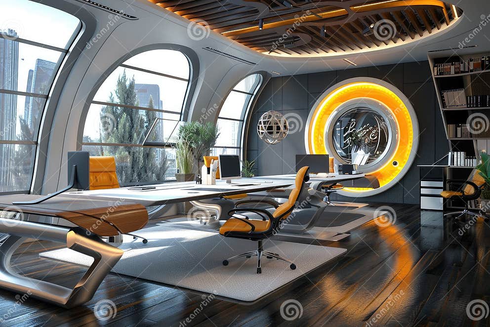 Innovative Office Design - a Creative Model for the Workplace, Blending ...