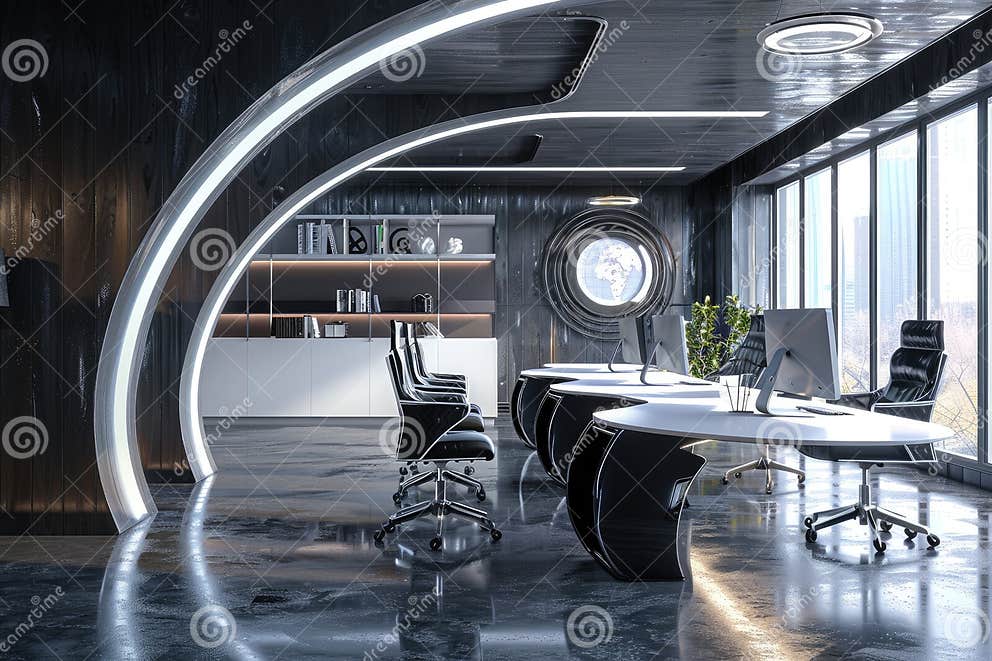 Innovative Office Design - a Creative Model for the Workplace, Blending ...