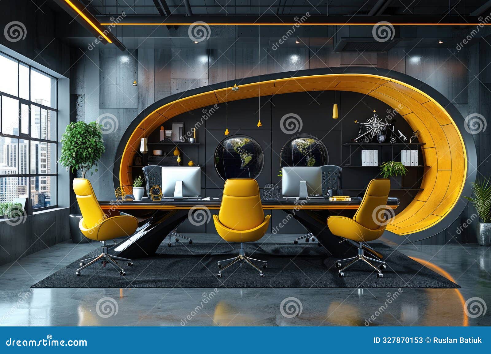 Innovative Office Design - a Creative Model for the Workplace, Blending ...
