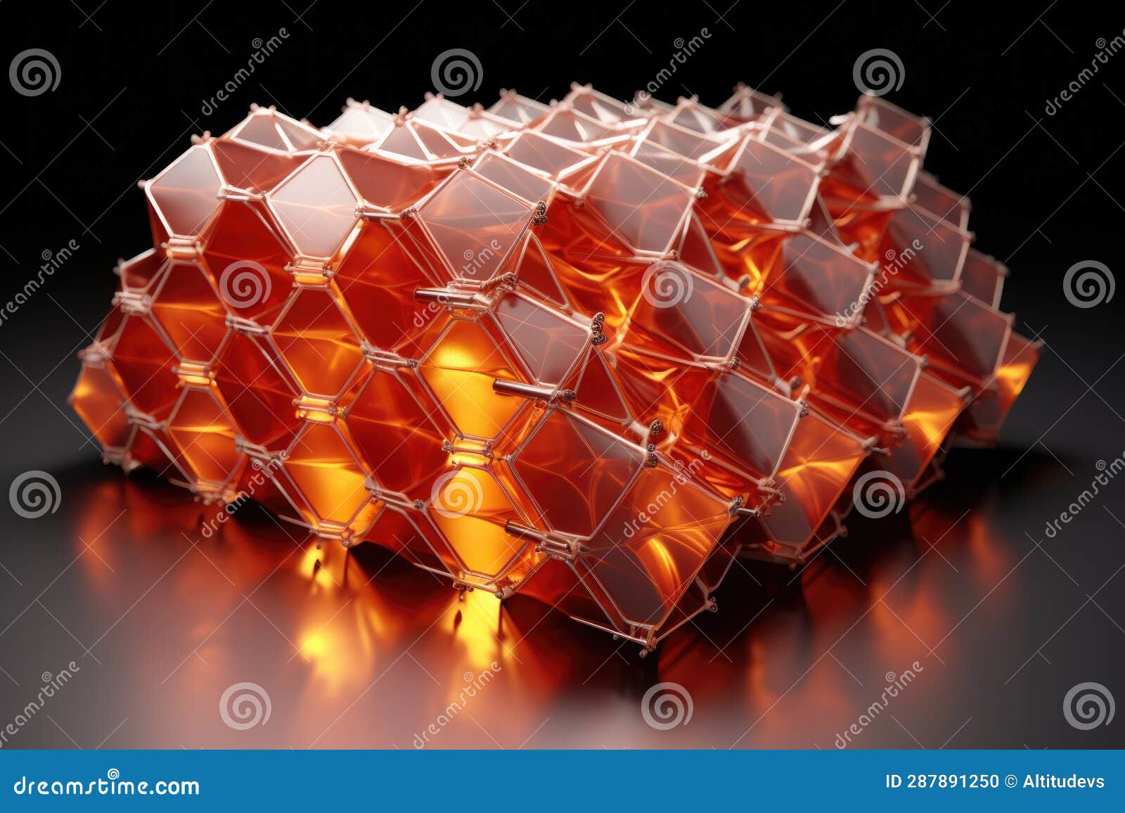 Innovative Phase Change Materials for Energy Storage Stock Photo ...