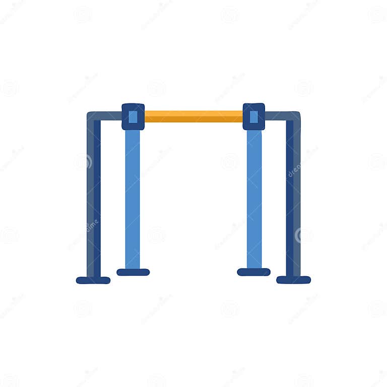 Innovative Pull-Up Bar Icon Stock Illustration - Illustration of ...