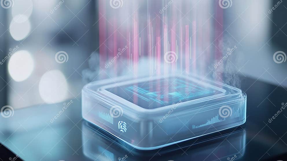 Innovative Quantum Computing Processing Big Data and Generating Graphs Stock Photo - Image of ...