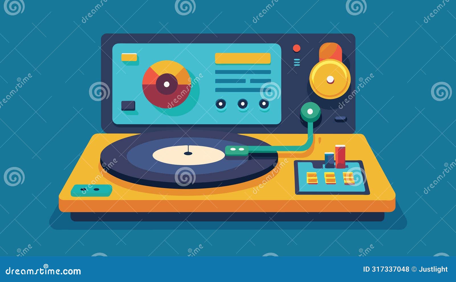 An Innovative Record Player with a Touch Screen Interface and Voice ...