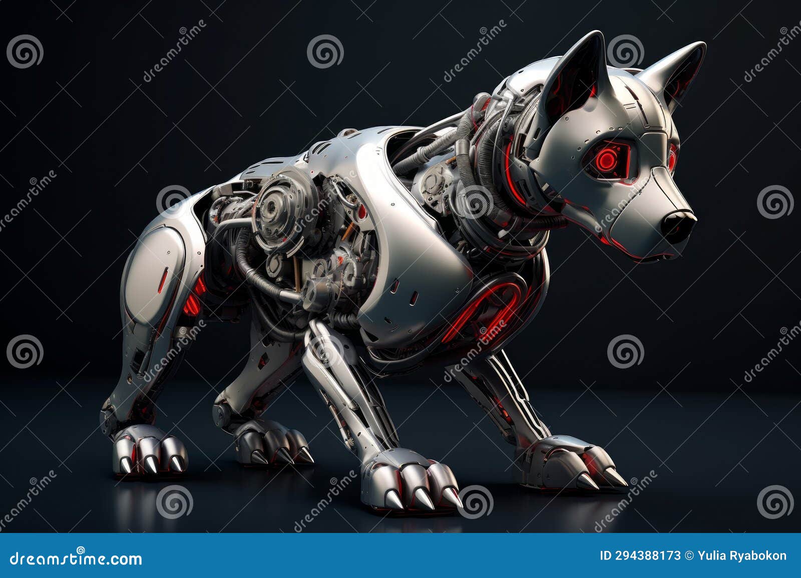 Innovative Robot Dog Head. Generate Ai Stock Illustration ... Innovative Robot Dog Head. Generate Ai Stock Illustration ...