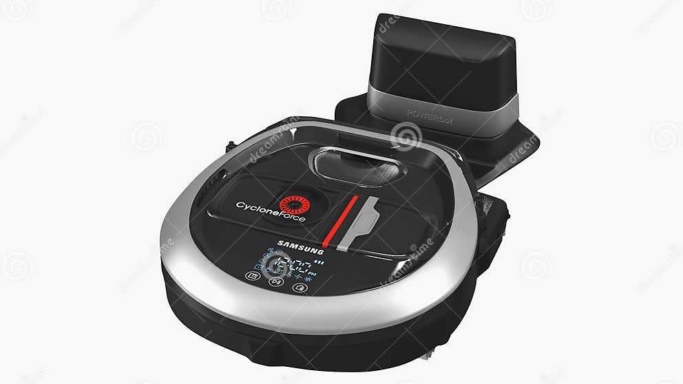 Samsung CycloneForce Automated Vacuum Cleaning Device Stock Image ...