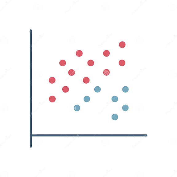 Innovative Scatter Plot Illustration Stock Vector - Illustration of ...