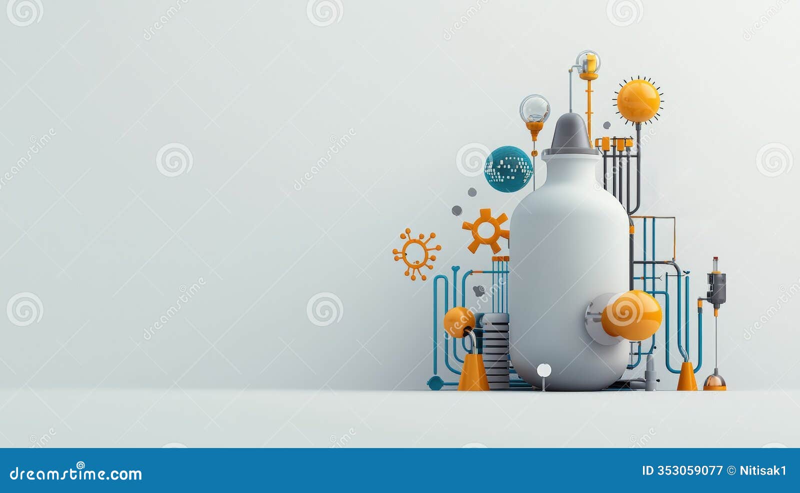 Innovative Science Concept, Quantum Computing, Computer Science ...