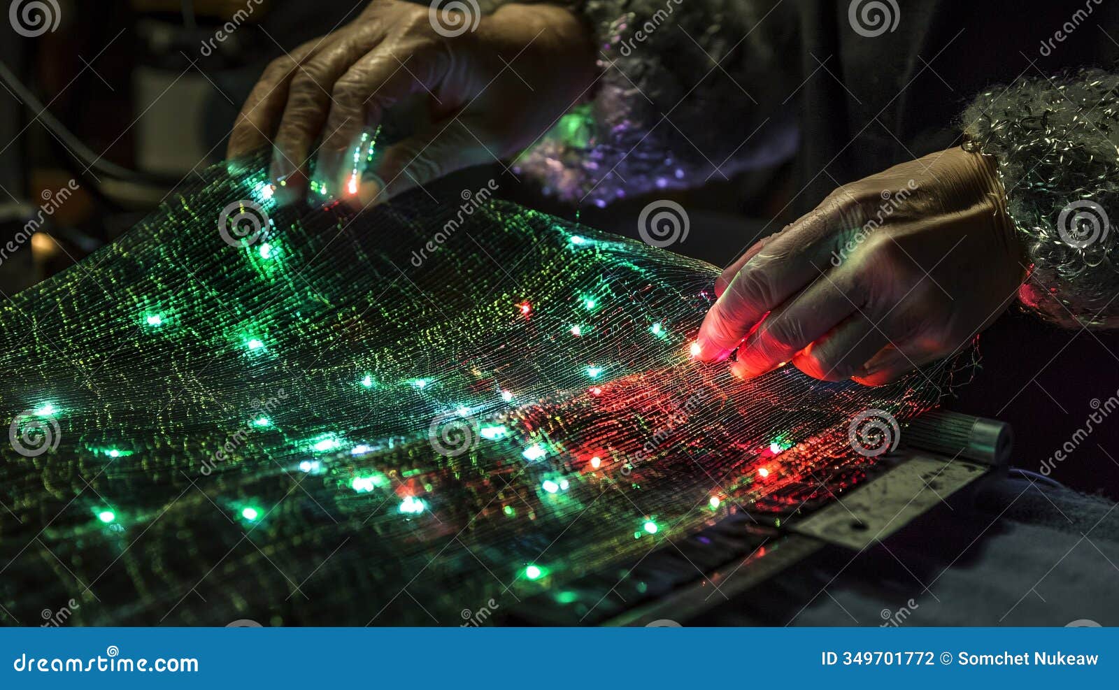 Innovative Smart Fabric Weaver Integrating Led Technology with ...