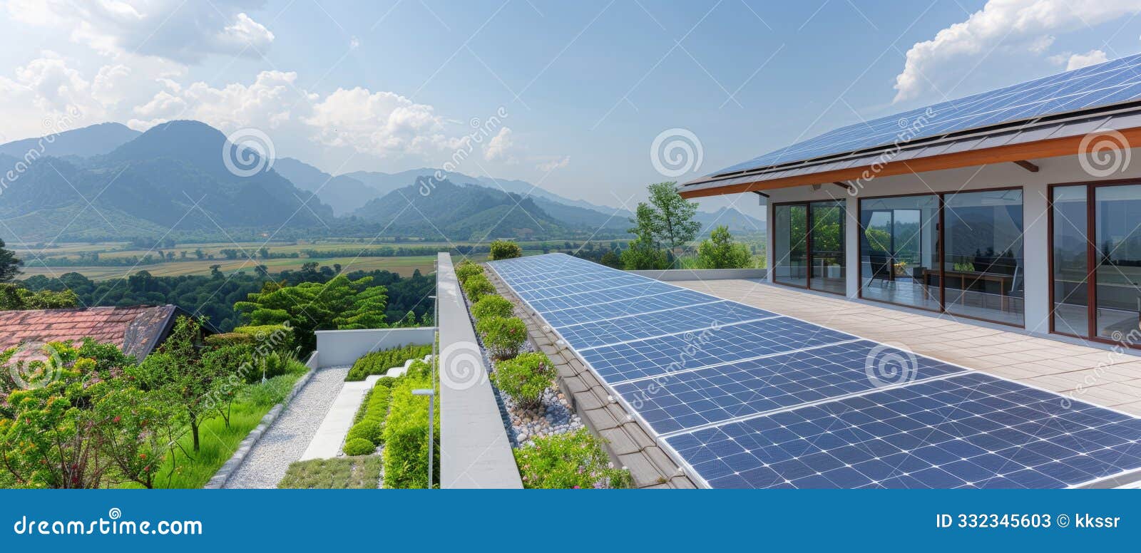 Innovative Solar Panel Roof Installation for Renewable Energy with ...