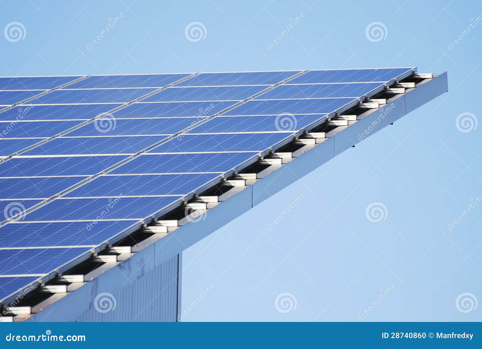 Innovative Solar Panels stock photo. Image of renewable - 28740860