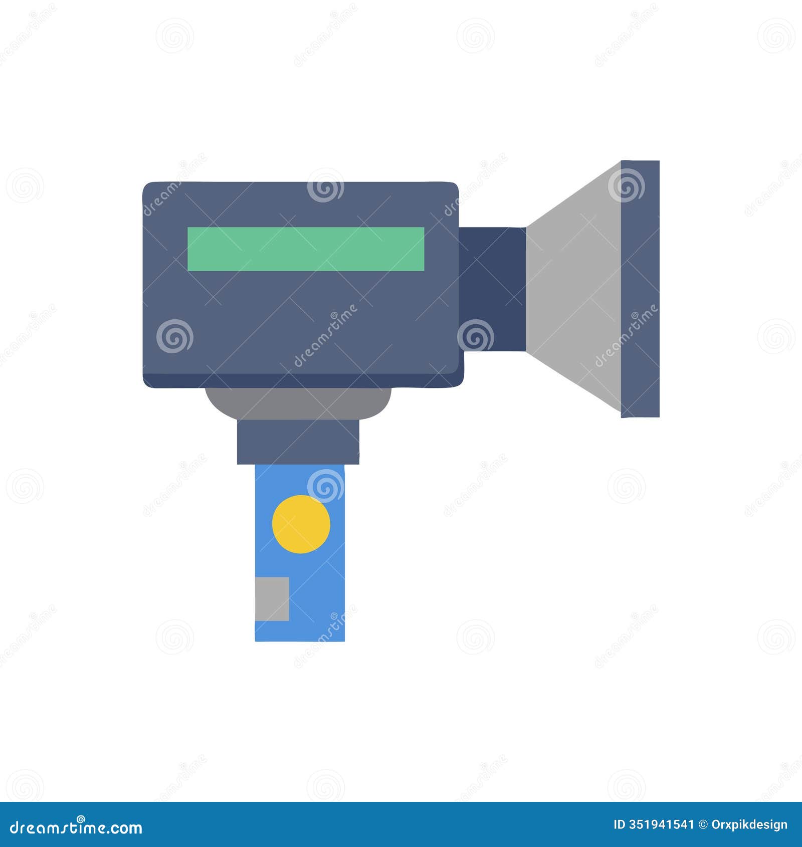 Innovative Spectrometer Icon Cartoon Vector | CartoonDealer.com #351941541