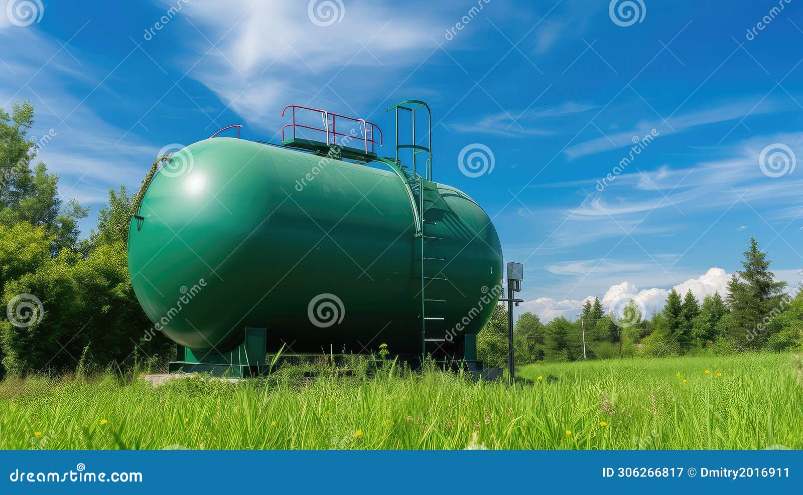 Innovative Tank Design for Harnessing Methane from Waste. Stock Image ... Innovative Tank Design for Harnessing Methane from Waste. Stock Image ...