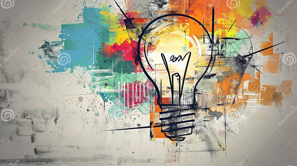 Innovative Tapestry: Collaborative Processes in Knolling Style Stock ...