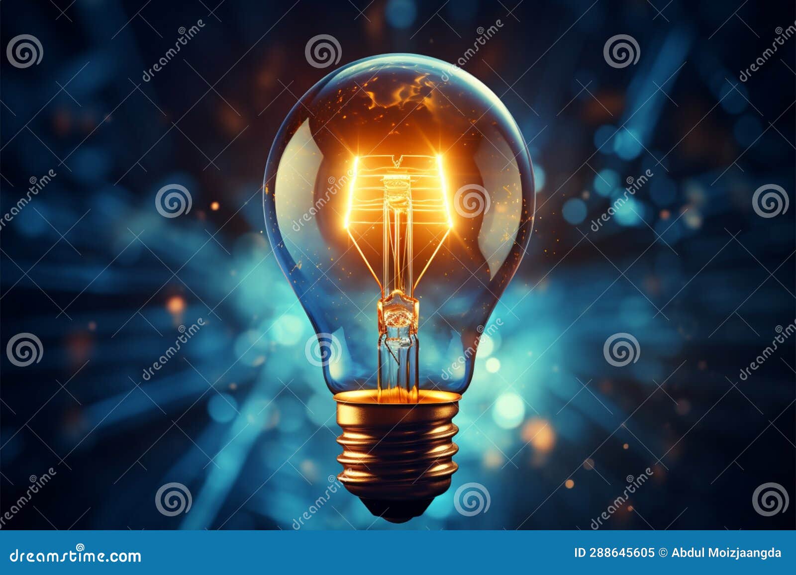 Innovative Tech Empowers, Lighting Creative Ideas with Shining Bulb ...