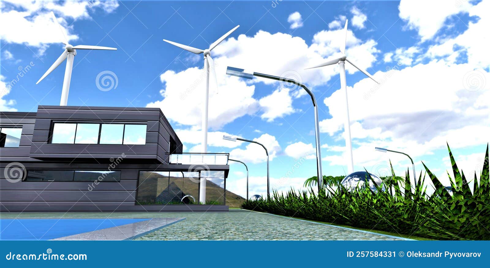 Innovative Technological Estate with Autonomous Power Supply from ...