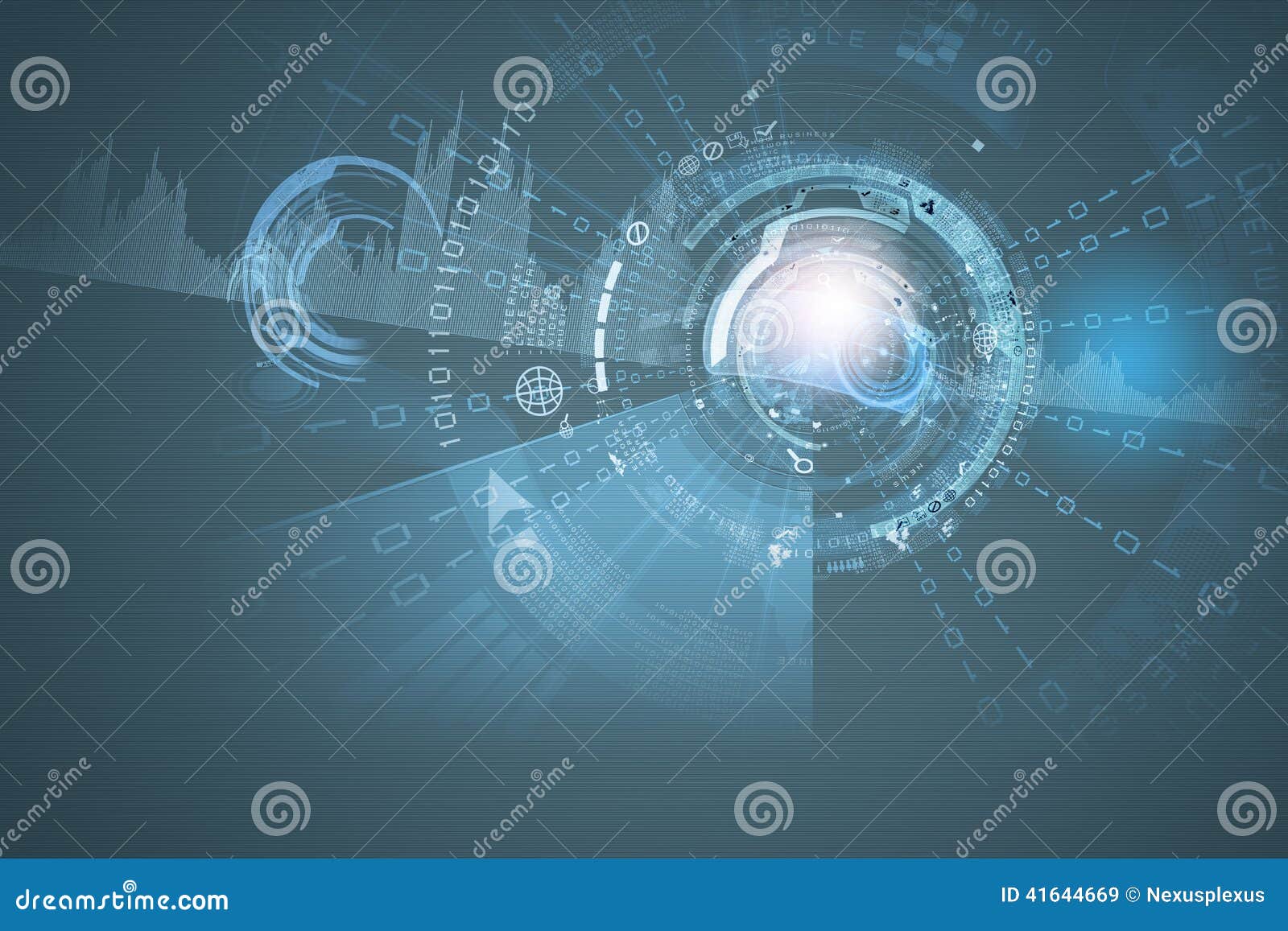 Innovative technologies stock illustration. Illustration of futuristic ...