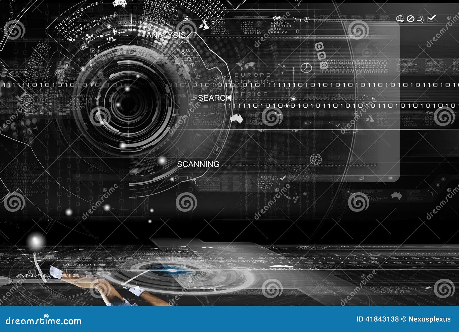 Innovative technologies stock photo. Image of communication - 41843138