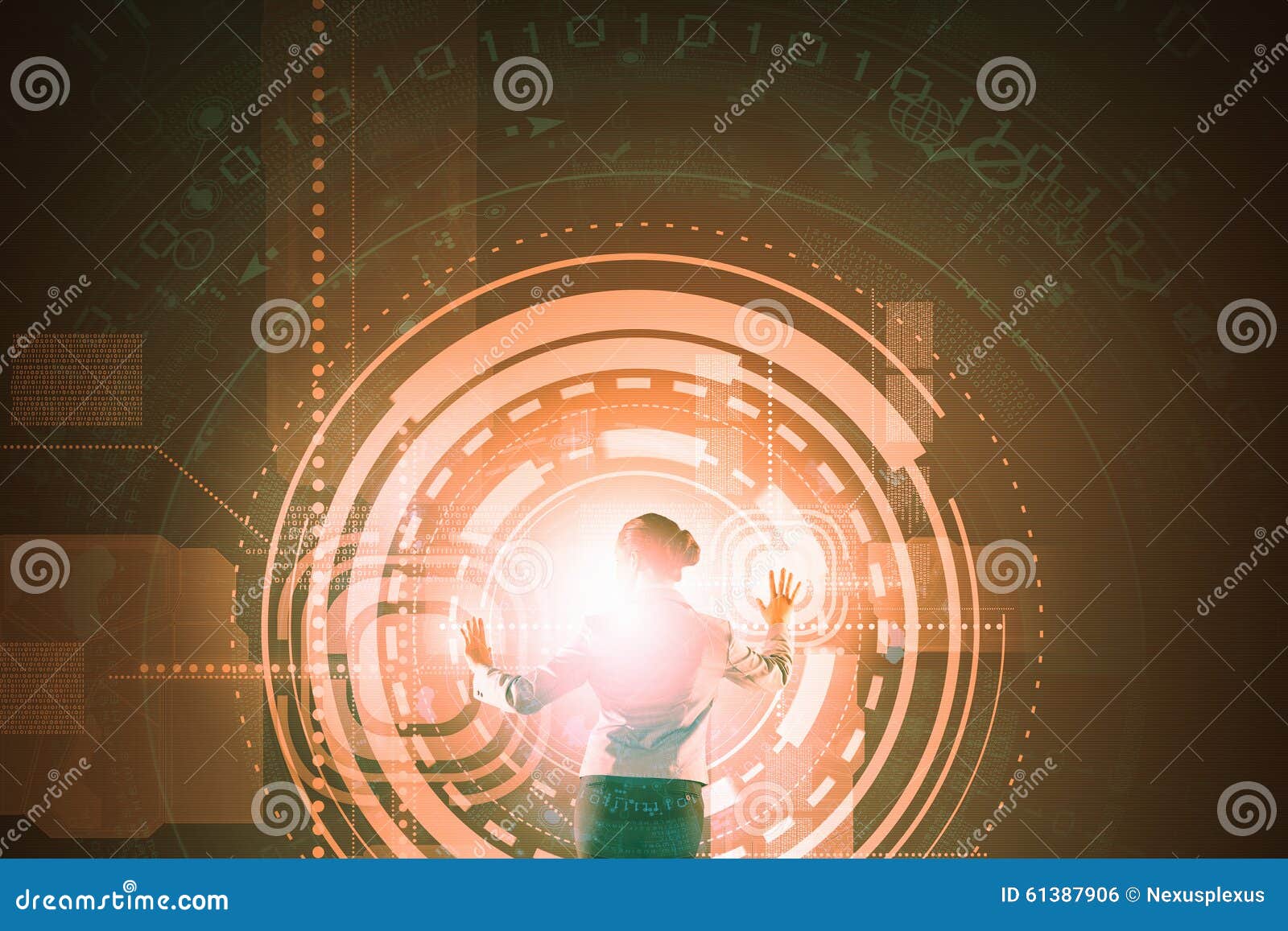 Innovative Technologies. Concept Image Stock Illustration ...