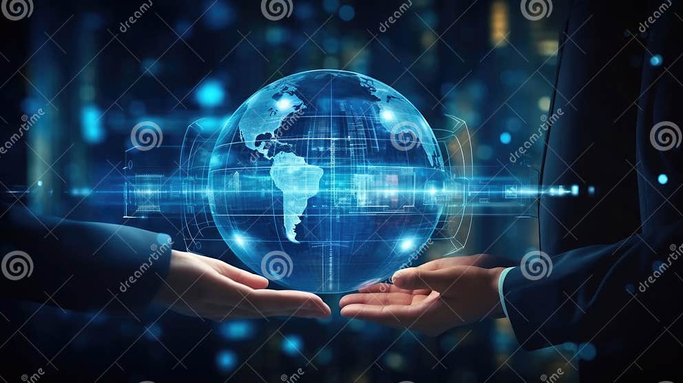 Innovative Technologies Redefining the Future: a Visual Preview. Stock ...