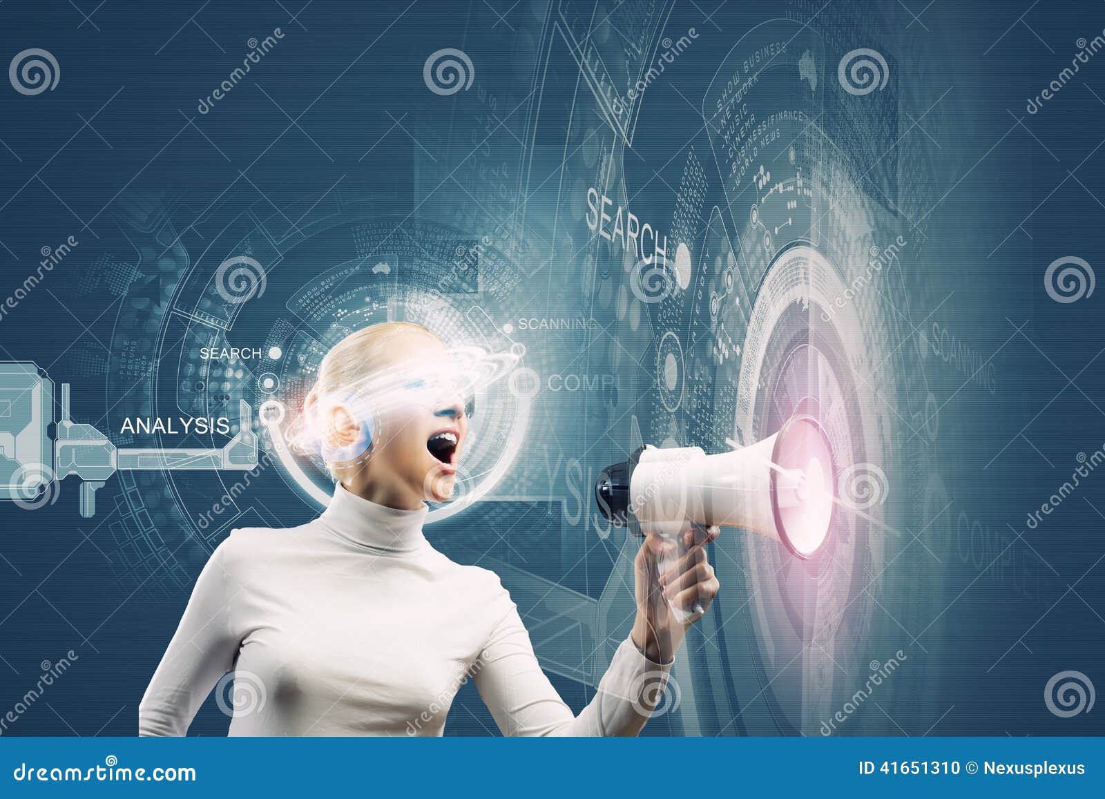 Innovative technologies stock photo. Image of effect - 41651310