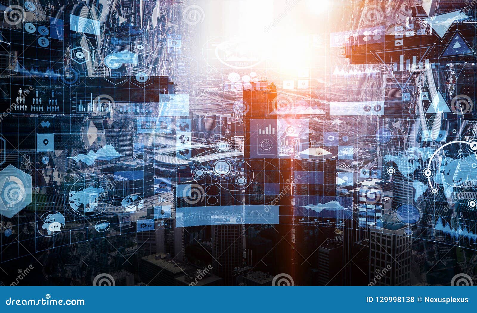 Innovative Technology Background Stock Photo - Image of space, panel ...