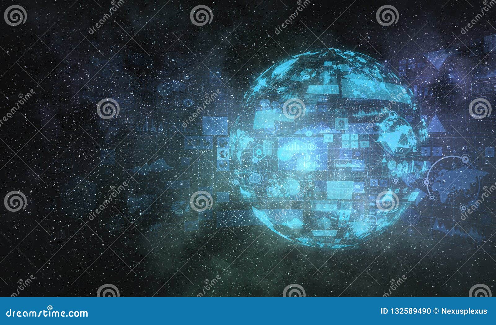 Innovative Technology Background Stock Photo - Image of display ...