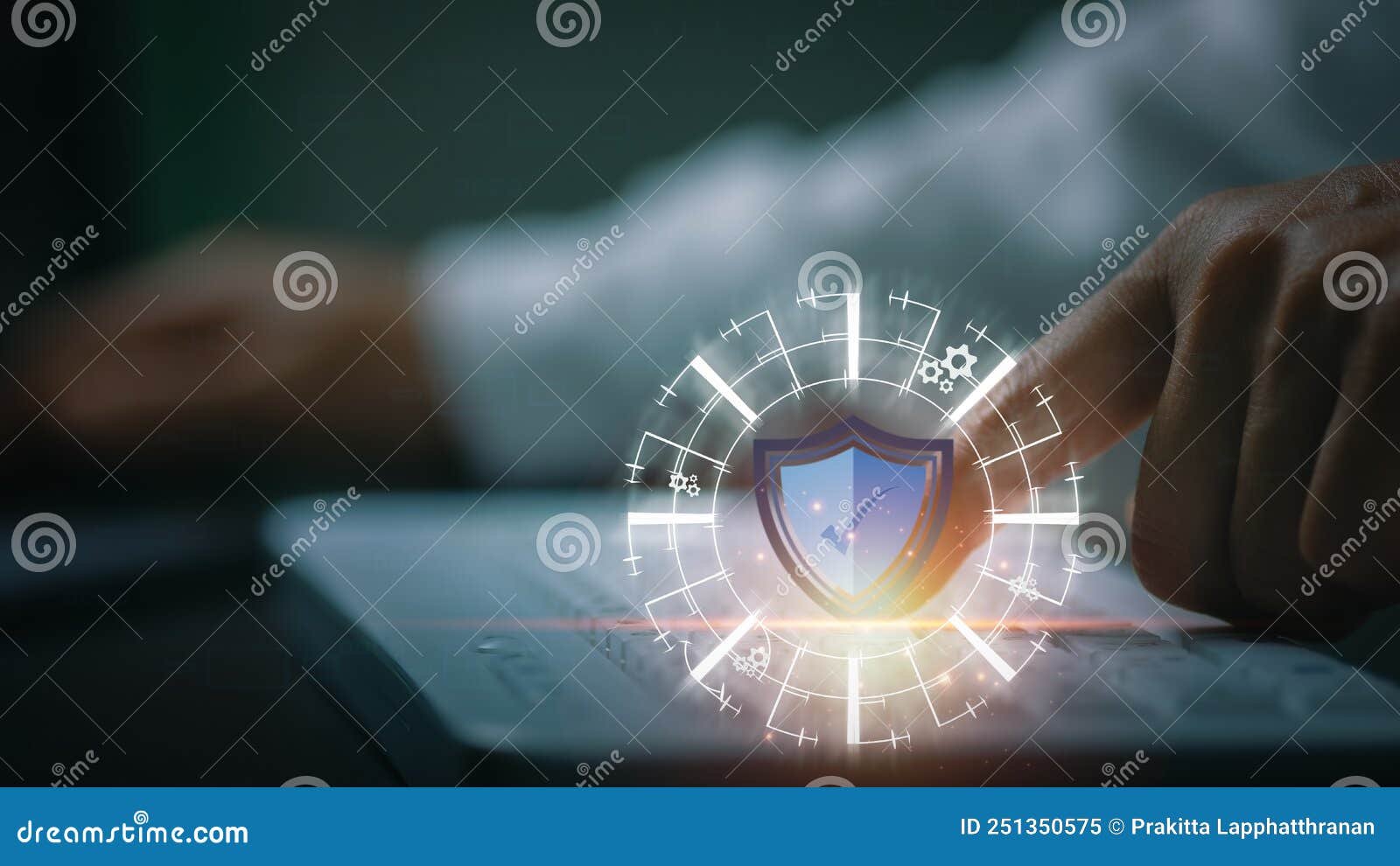 Innovative Technology in Science and Communication Concepts Stock Image ...