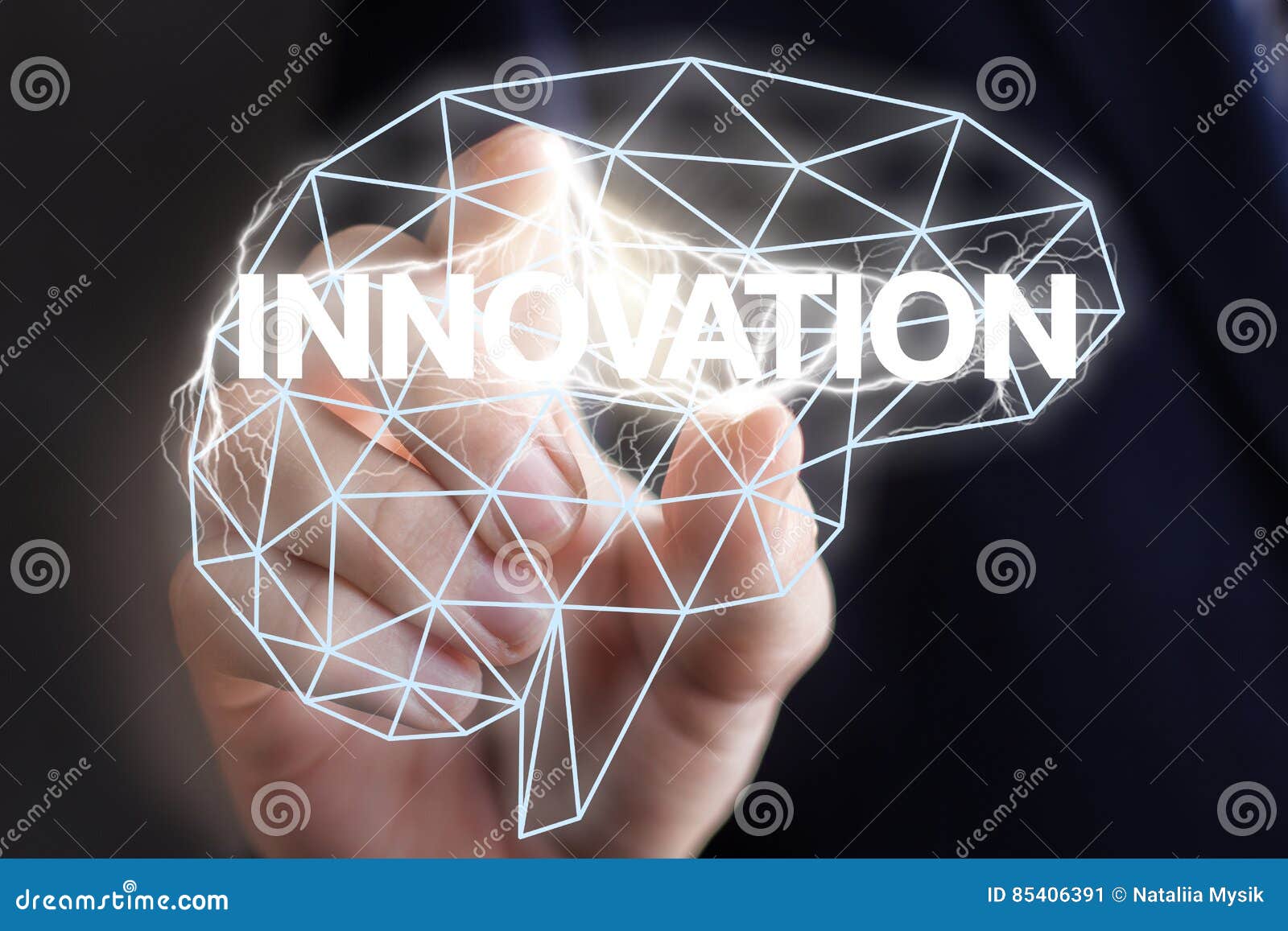 Innovative thinking. stock image. Image of innovating - 85406391