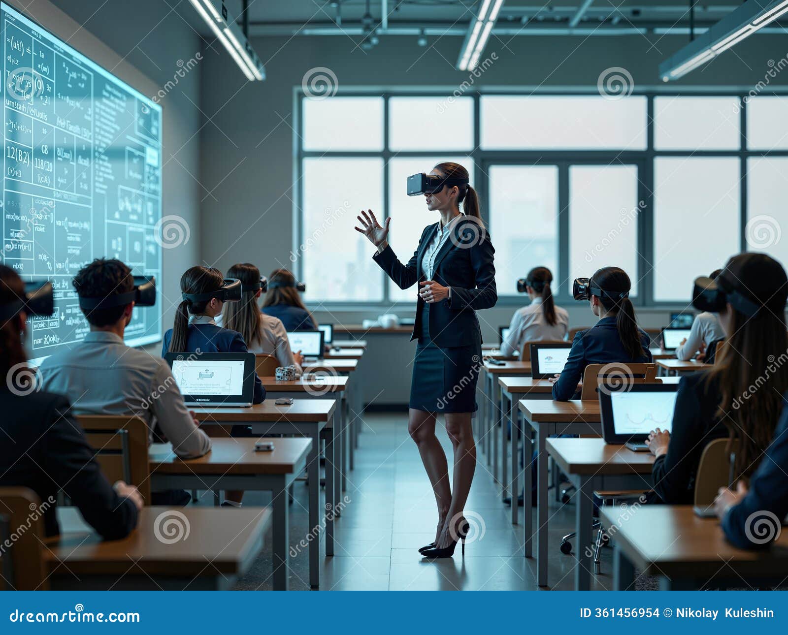 An Innovative Virtual Reality Classroom Experience for Enhanced ...