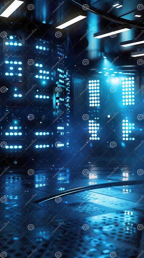 Modern Virtual Studio. Technology and Creativity Concept Stock ...