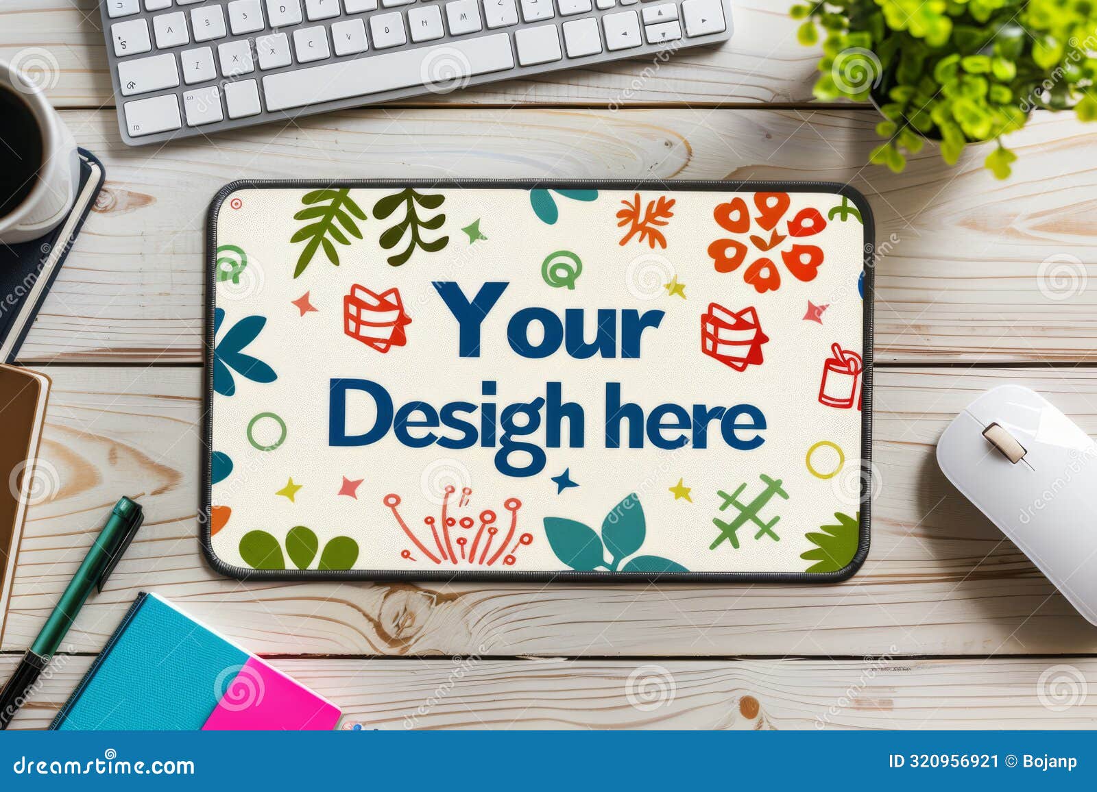 Innovative Visual Presentation, Mock Up Your Design Background Stock ...