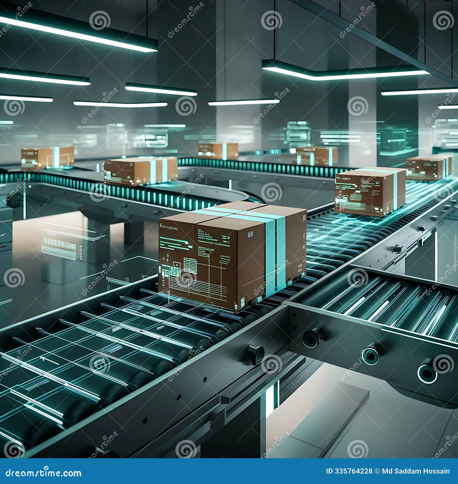 Innovative Warehousing: Automated Conveyor Systems Optimizing Smart ...