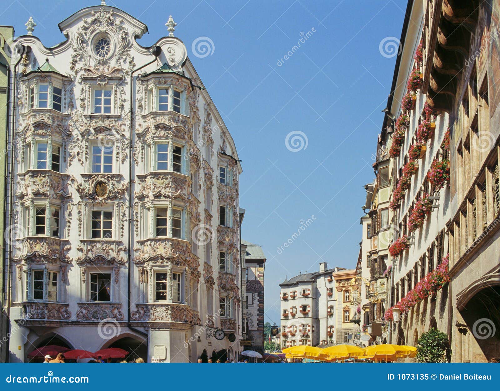 Innsbruck rococo-1 imagen de archivo. Imagen de edificios - 1073135