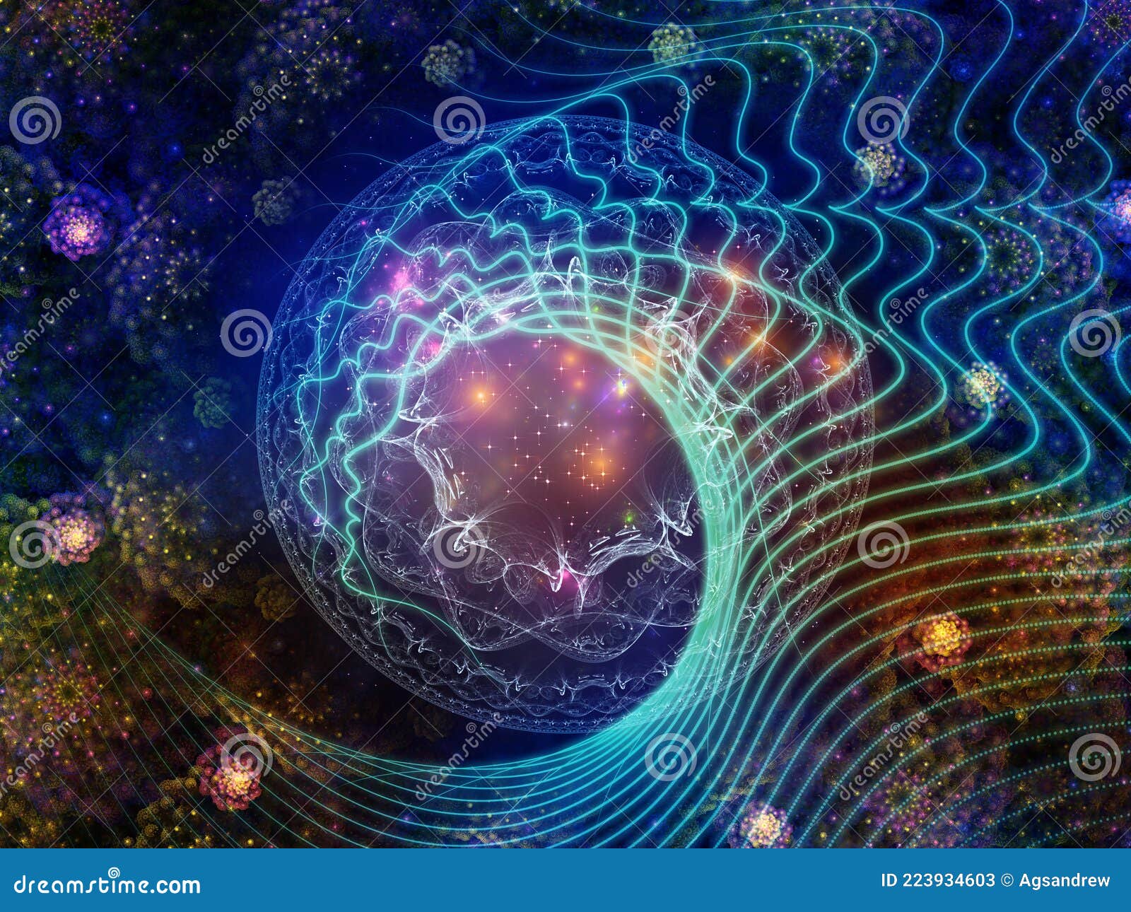 Innumerable Minds stock illustration. Illustration of education - 223934603