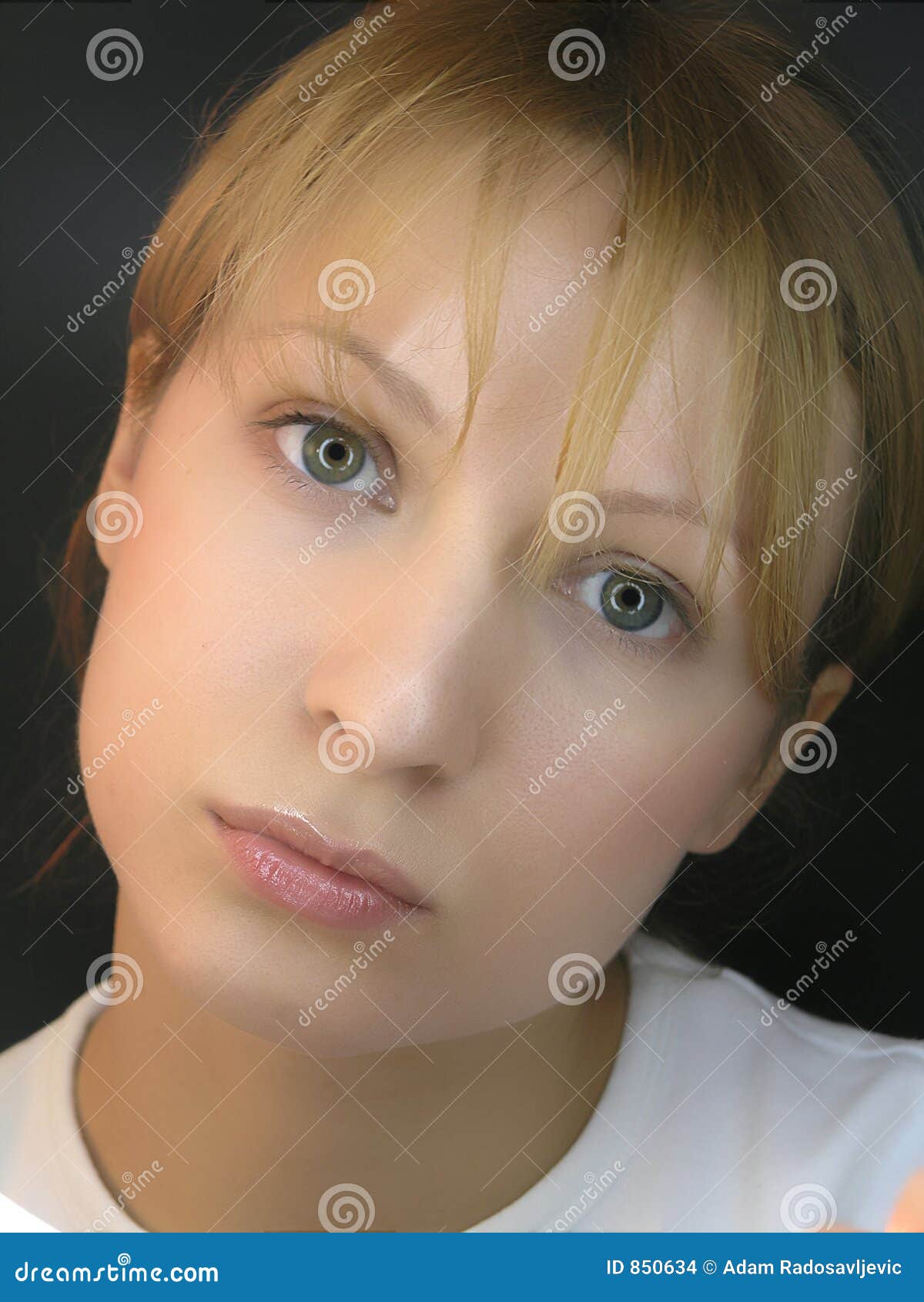 Inocent face stock photo. Image of light, gloss, adults - 850634