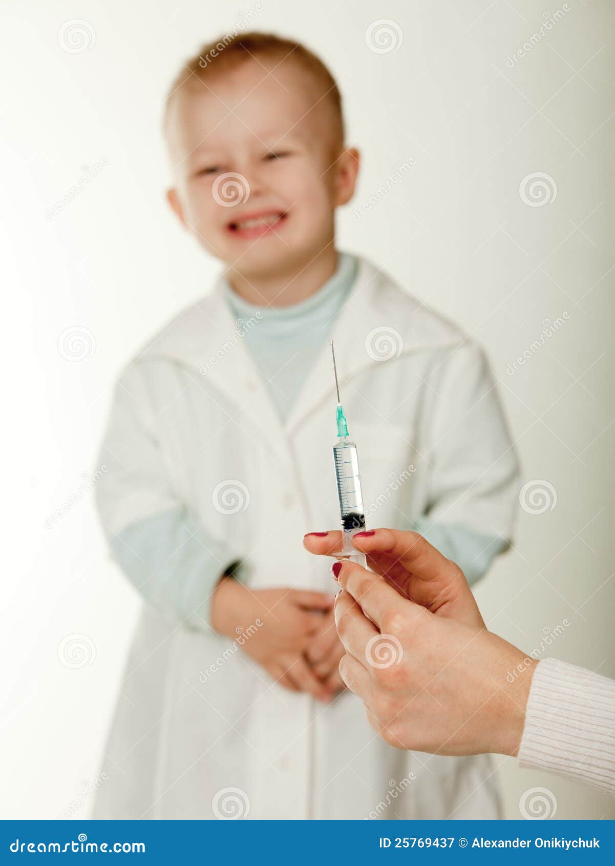 Inoculation stock image. Image of injecting, white, illness - 25769437