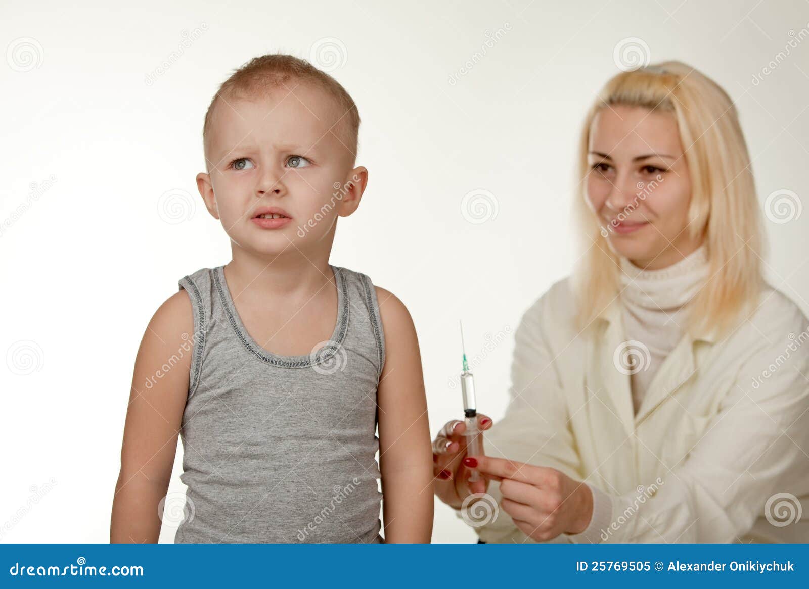 Inoculation stock image. Image of child, vaccine, white - 25769505