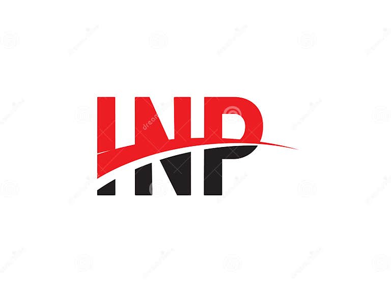 INP Letter Initial Logo Design Vector Illustration Stock Vector ...