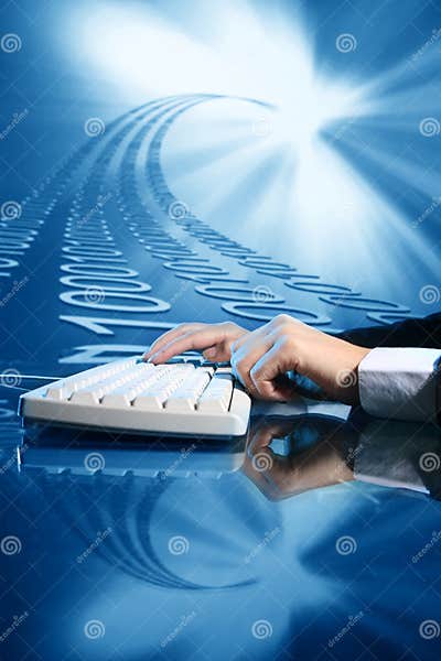 Input data stock photo. Image of abstract, binary, communication - 8962496