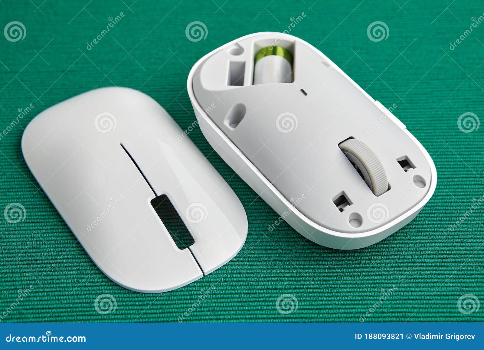 Input Device, Computer Mouse without Cover Stock Image - Image of ...