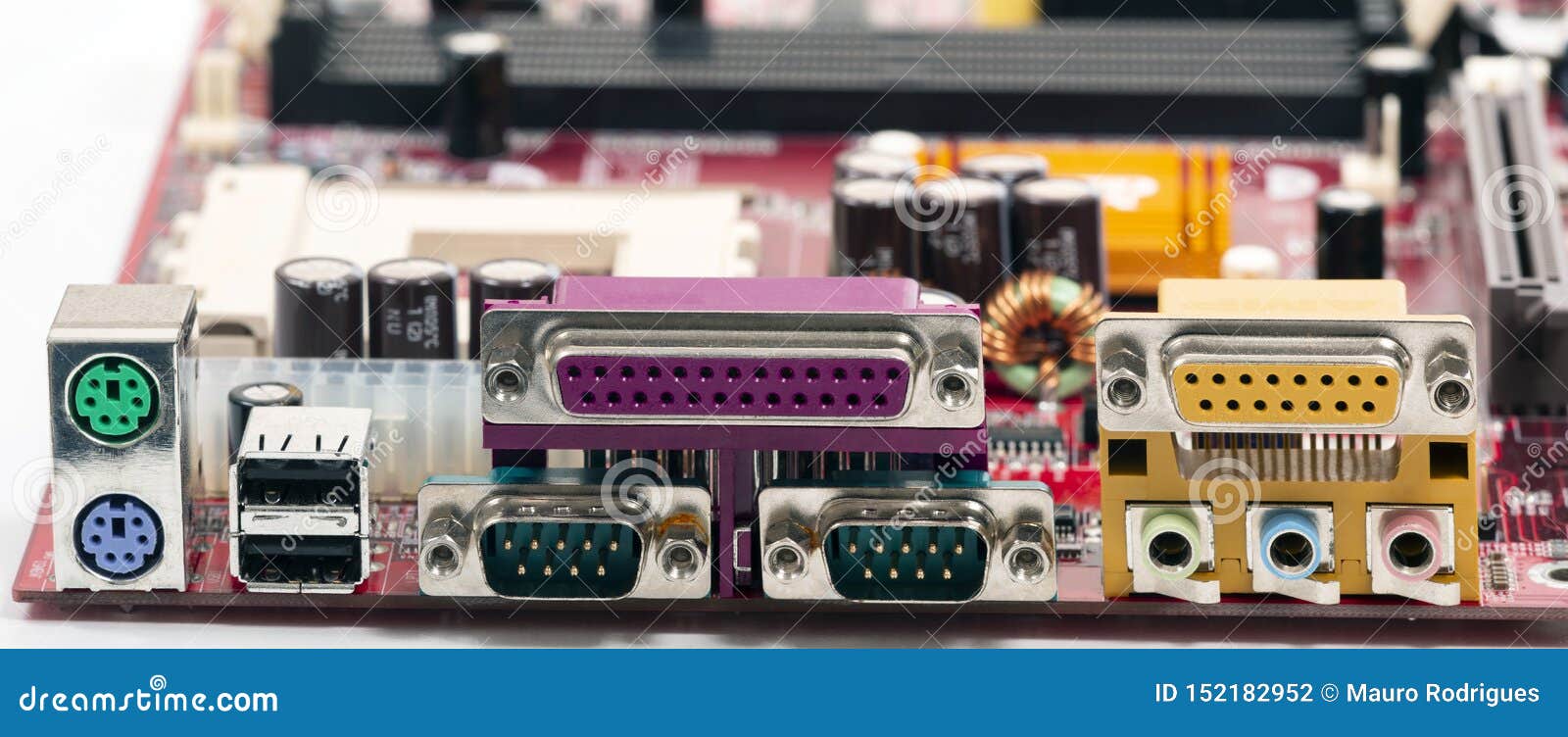 Input output connections stock photo. Image of futuristic - 152182952