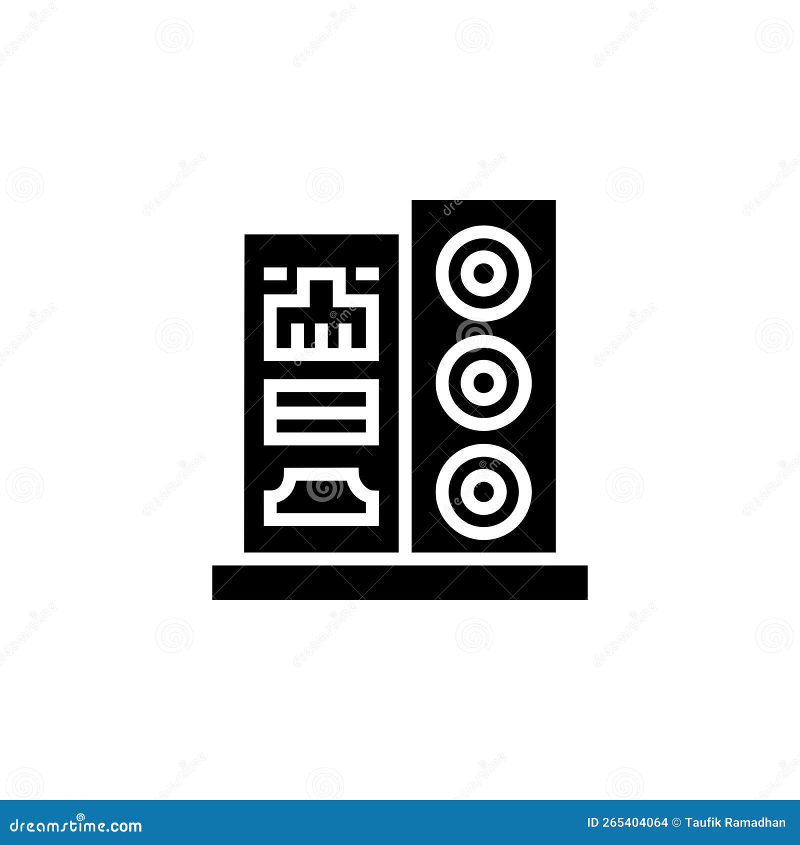 Input Output Port Vector Icon. Computer Component Icon Solid Style ...