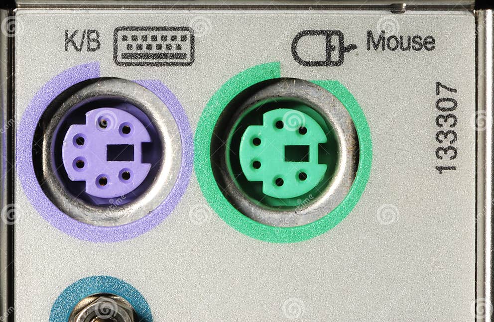 Input Plugs stock image. Image of hardware, micro, keyboard - 3938625