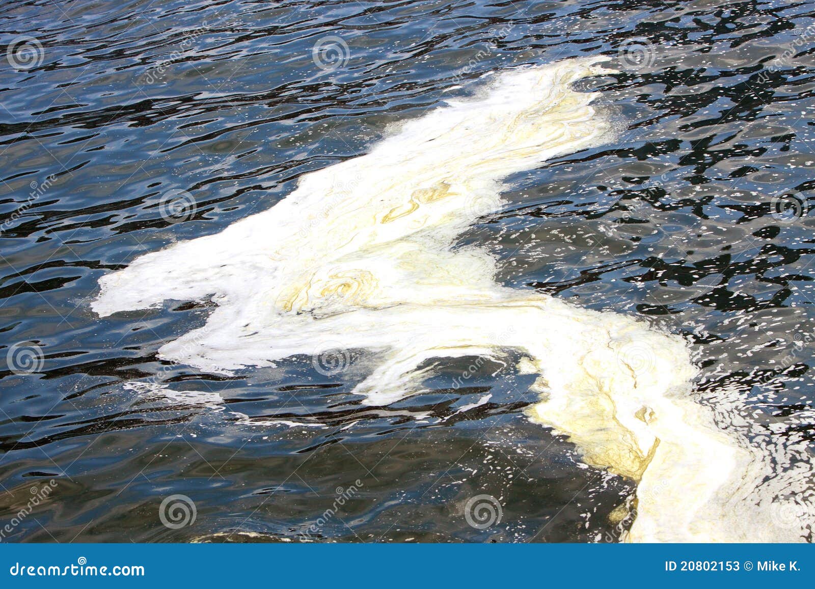 Inquinamento delle acque immagine stock. Immagine di fiume - 20802153