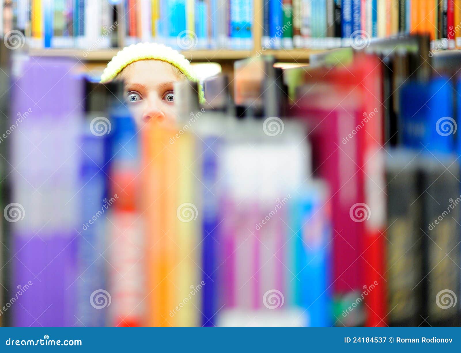 Inquiring look stock image. Image of library, books, face - 24184537