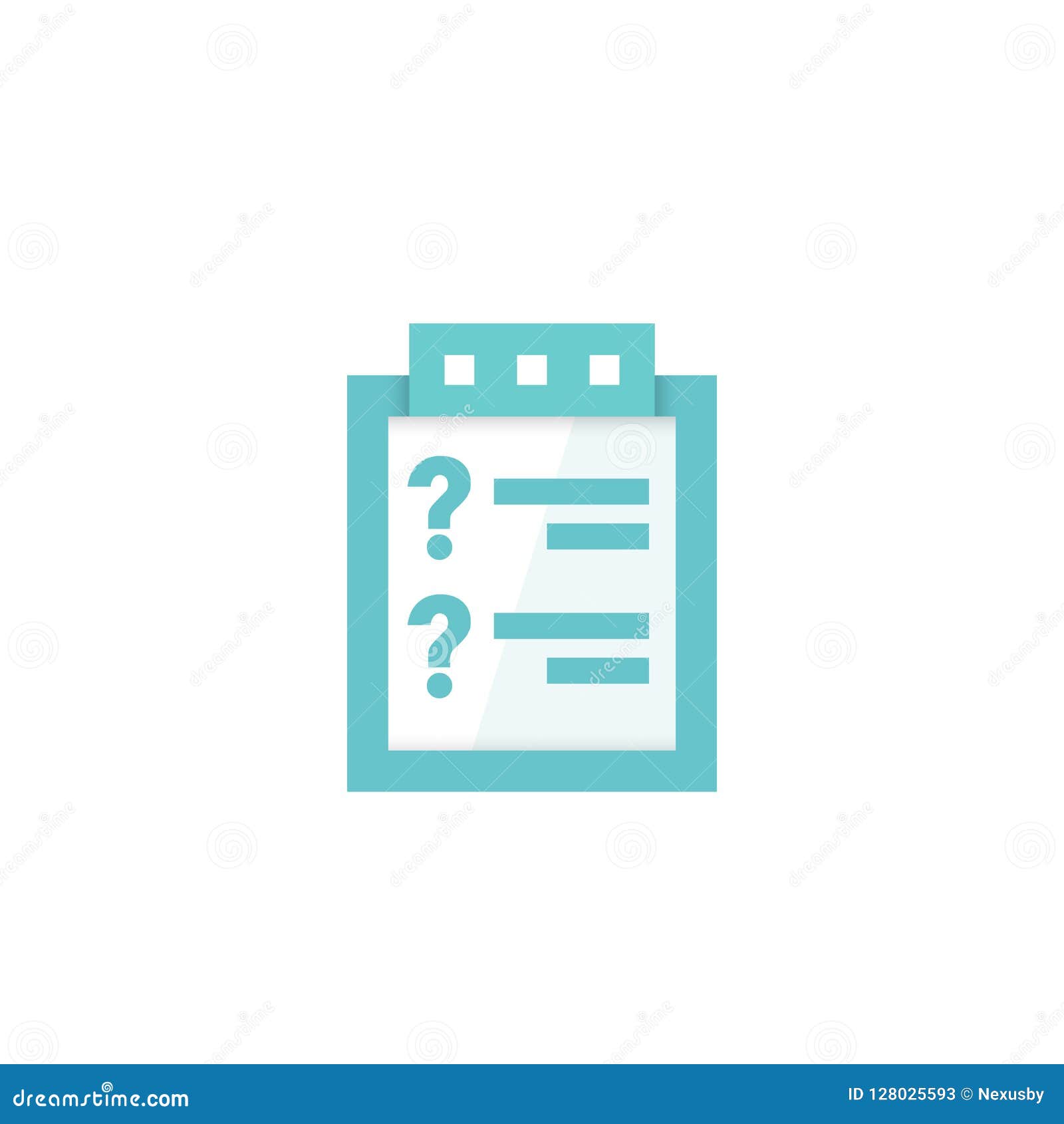 Inquiry icon on white stock vector. Illustration of pictogram - 128025593