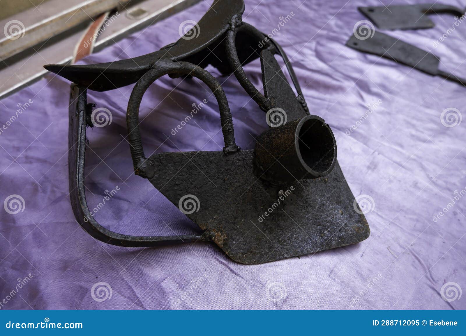 Inquisition iron mask stock image. Image of executioner - 288712095