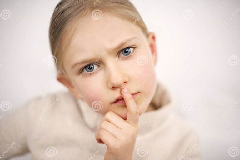 Inquisitive stock image. Image of curious, contemplate - 1277467